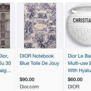 Dior | Office | Small Note Book Journal Diary To Do List Note Pad New ...